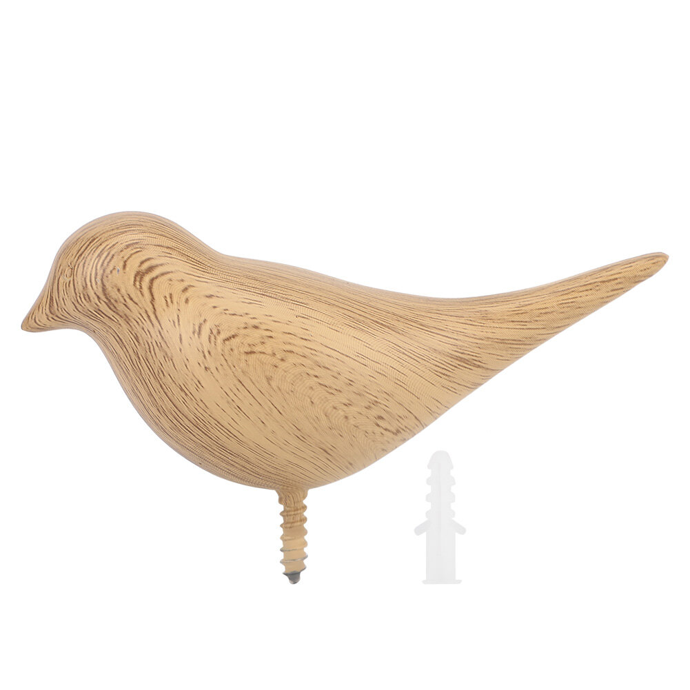 Крючок для декора птицы из древесного зерна, настенная дверная вешалка для одежды, пальто, шляпы, сумок, полотенец, подвесной держатель, крючки для одежды для дома, деревянный декоративный крючок