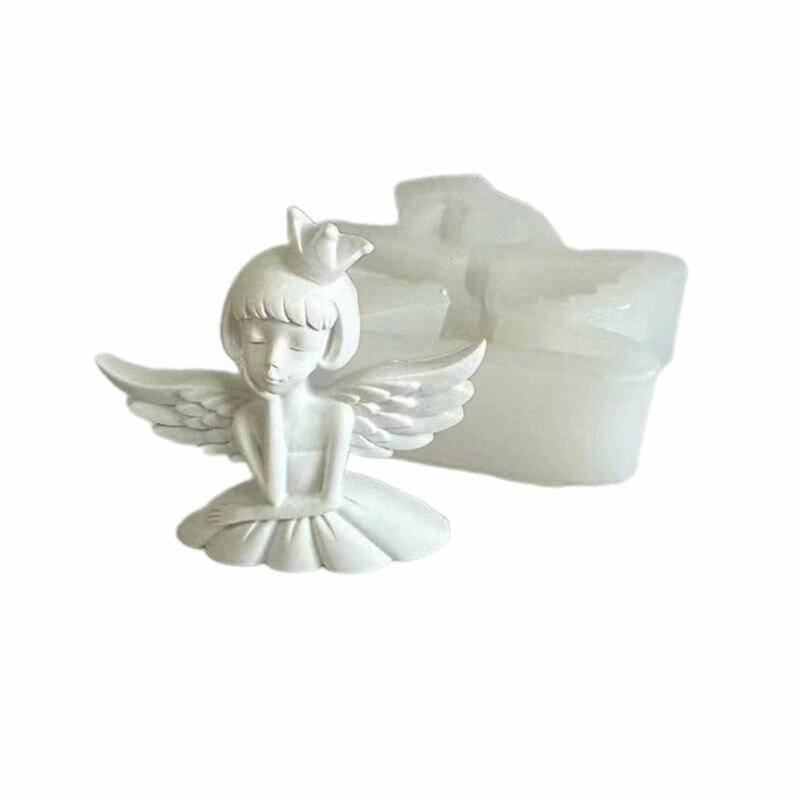 Форма Для Украшения Гипса Принцессы С Крыльями Ангела-X167