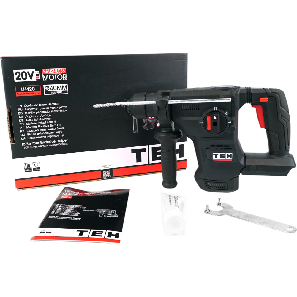 Перфоратор аккумуляторный TEH LH420 20V (без АКБ и ЗУ)