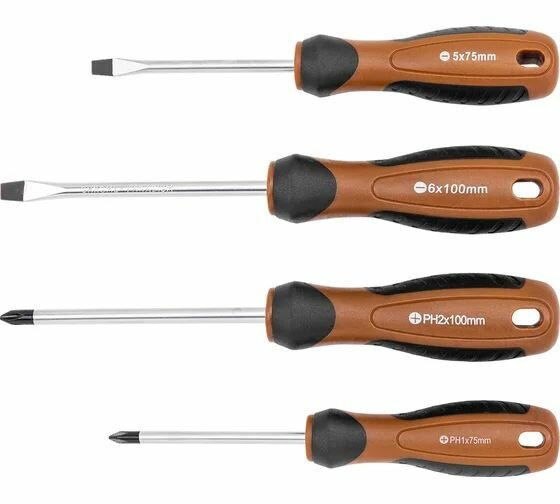 Отвертки, набор 4 предмета FORSTIME