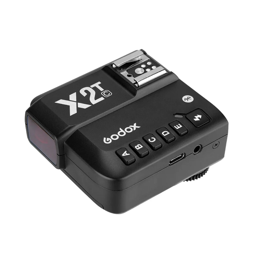 Синхронизатор для фотокамер и вспышек, Трансмиттер, Пульт, Godox X2T-C E-TTL II, 1/8000 s, для Canon
