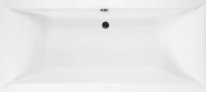Акриловая ванна Vagnerplast Veronela VPBA180VEA2X-04 без опоры 180x80 см, пристенная, ультрабелая