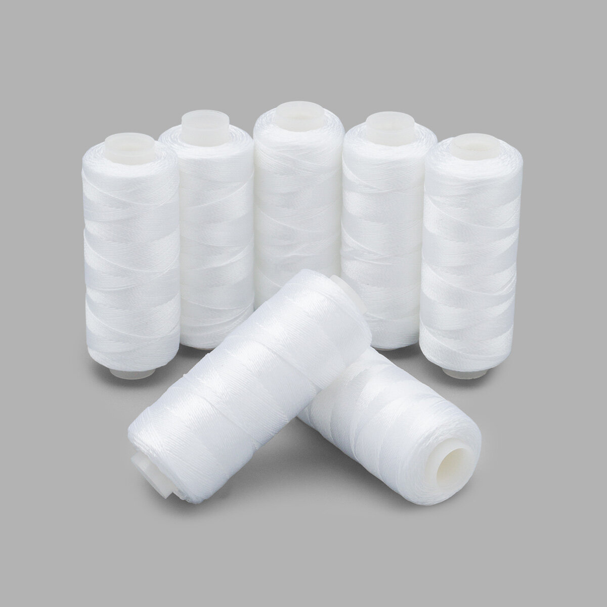 Филаментная нить особопрочная 210D/3, 7 шт*182,9 м, Astra&Craft (9022 белый)