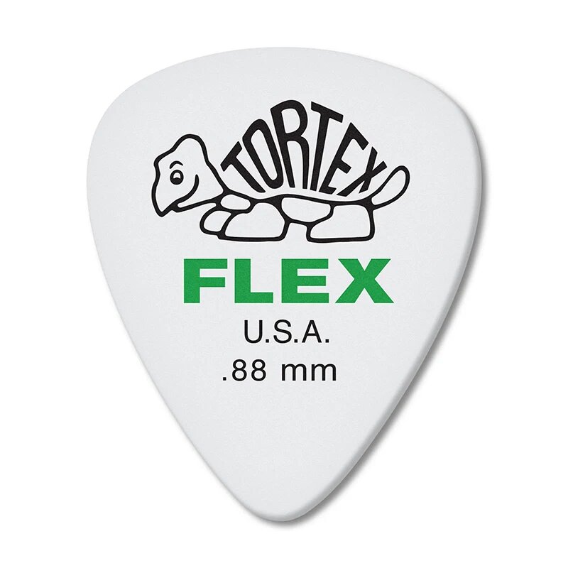 Dunlop Pick 428R FLEX Tortex JAZZ 3 матовый набор медиаторов 6 шт. 1 pieces -428R0.88mm