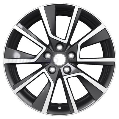 Литой колесный диск Khomen Wheels KHW1802 (Karoq) 7x18/5x112 ET45 D57,1 Black-FP