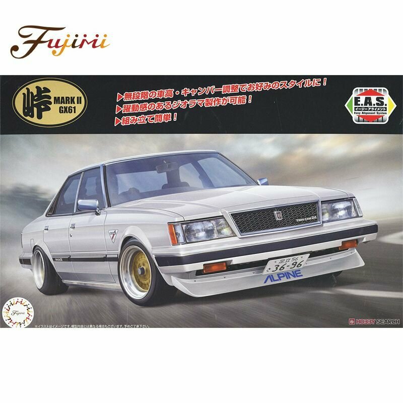 Сборная модель Машинка Fujimi-04742A 1/24 Toyota GX61 Mark II Twincam car model kit