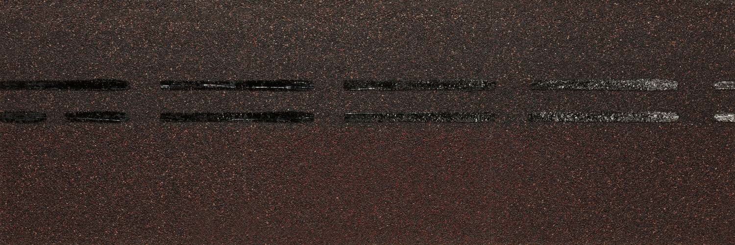 Коньково-карнизная черепица Docke PIE PREMIUM// Зрелый каштан, толщина 3.1 мм