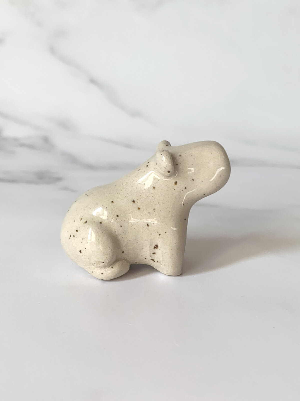 Капибара статуэтка керамическая