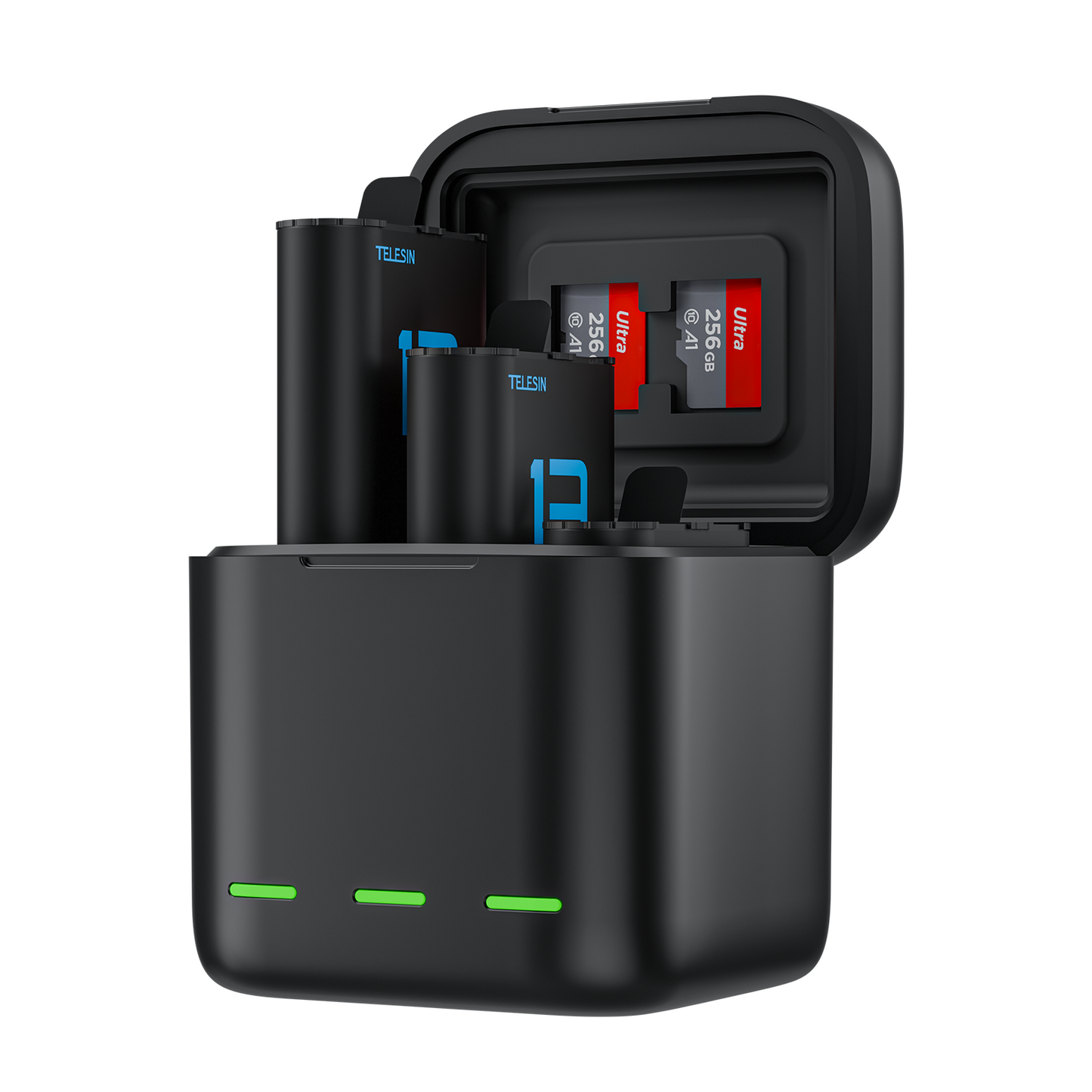 Зарядное устройство Telesin с 2 аккумуляторами для GoPro Hero 13, S0-ECB-08-TGP