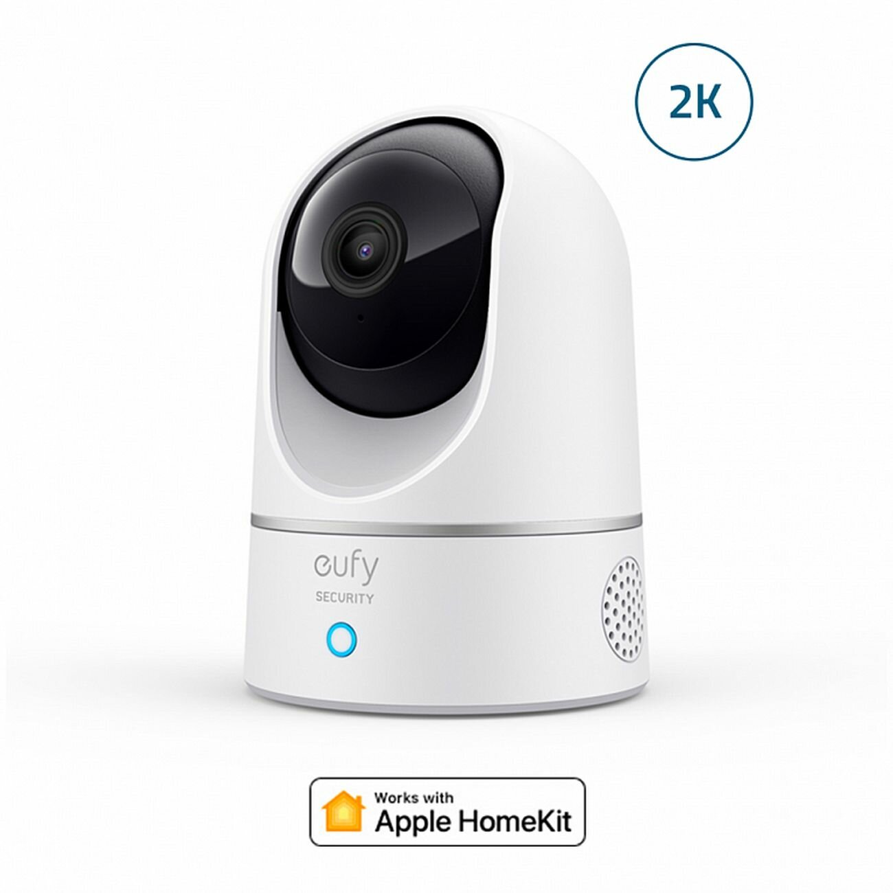 Умная камера видеонаблюдения Eufy Indoor Cam 2K Pan Tilt Apple HomeKit (T8410322)