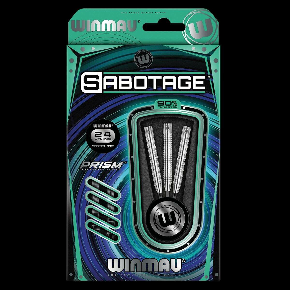 Дротики Winmau Sabotage tungsten 24гр 1086.24 NEW`24