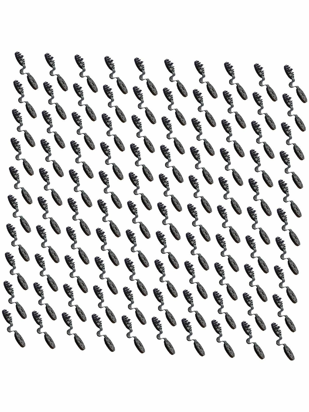 Мебель, Универсальный зажим для сетки от солнца Круглый крючок навесов дома и сада 100шт