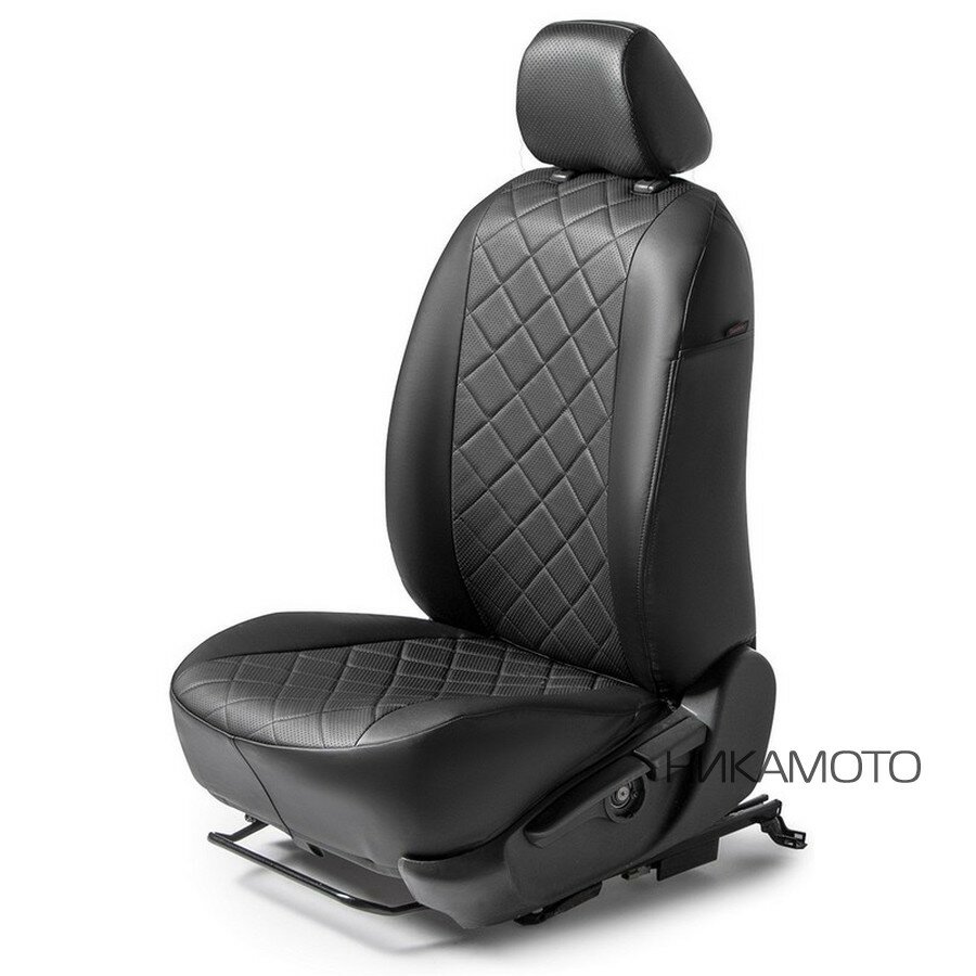 RIVAL SC.4705.2 Авточехлы, Renault Logan II (Stepway) /Sandero II (Stepway) с боковыми подушками, (40/60) 2014-2018