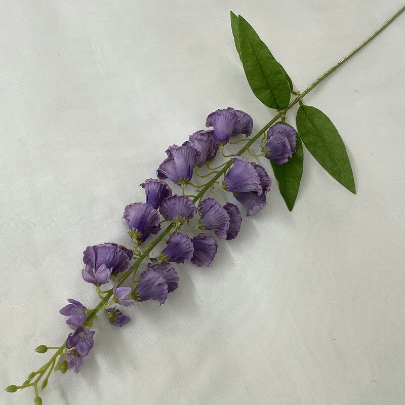 Декоративный цветочный ветровой колокольчик 2 для свадебной фотосессии домашнего оформления фиолетовый