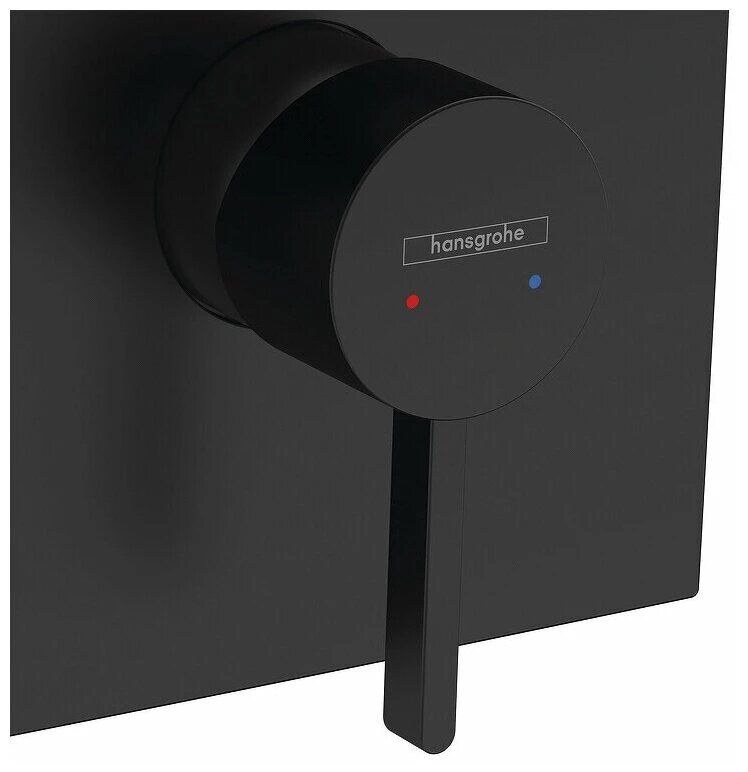 Смеситель для душа Hansgrohe Finoris 76615670 матовый черный .