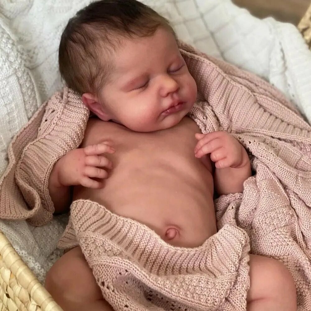 Кукла Реборн Силиконовая 50 См Симуляция Кукла Реборн