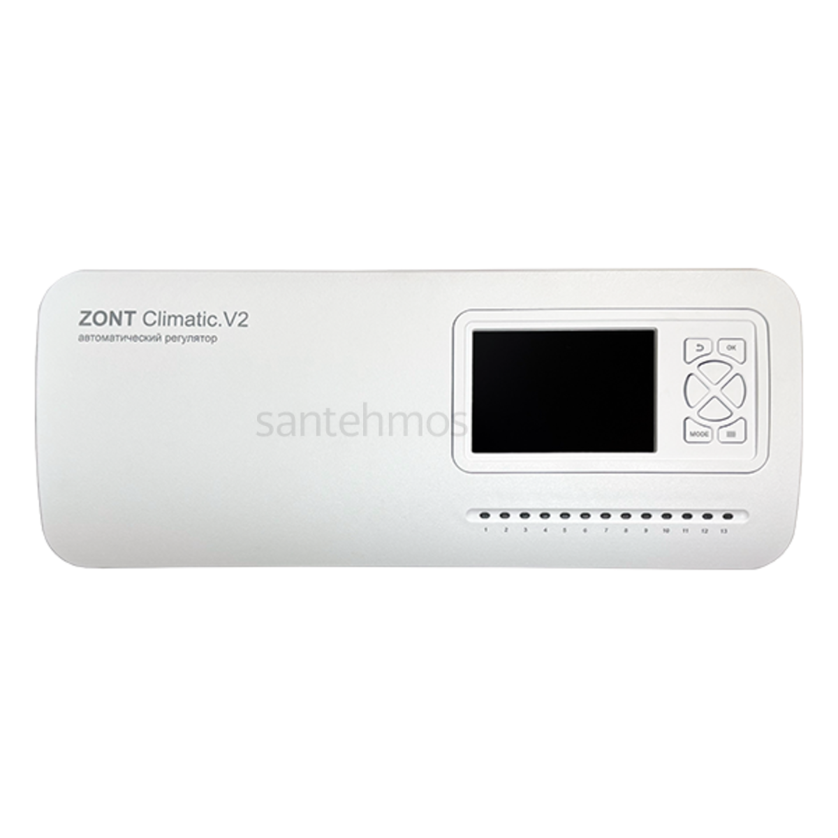 ZONT Climatic V2 GSM(4G)/Wi-Fi/Ethernet, Погодозависимый регулятор отопления (ГВС + 3 контура)