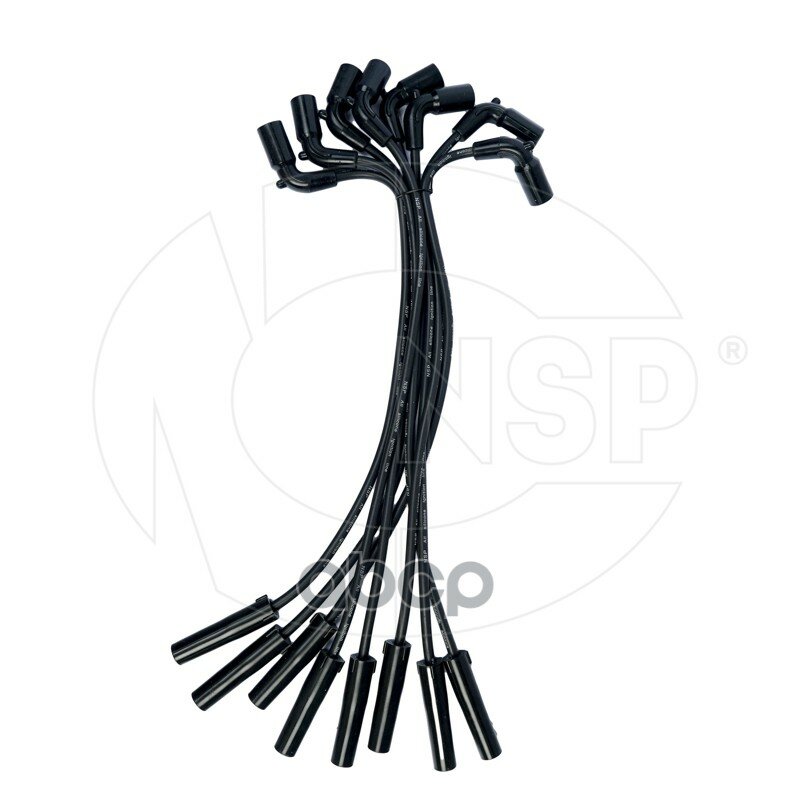 Провода высоковольтные GAZ 3307/PAZ-3203,3205,3206 (5245.10 ЕURO V)(К-КТ, силикон) NSP арт. NSPRS73N22