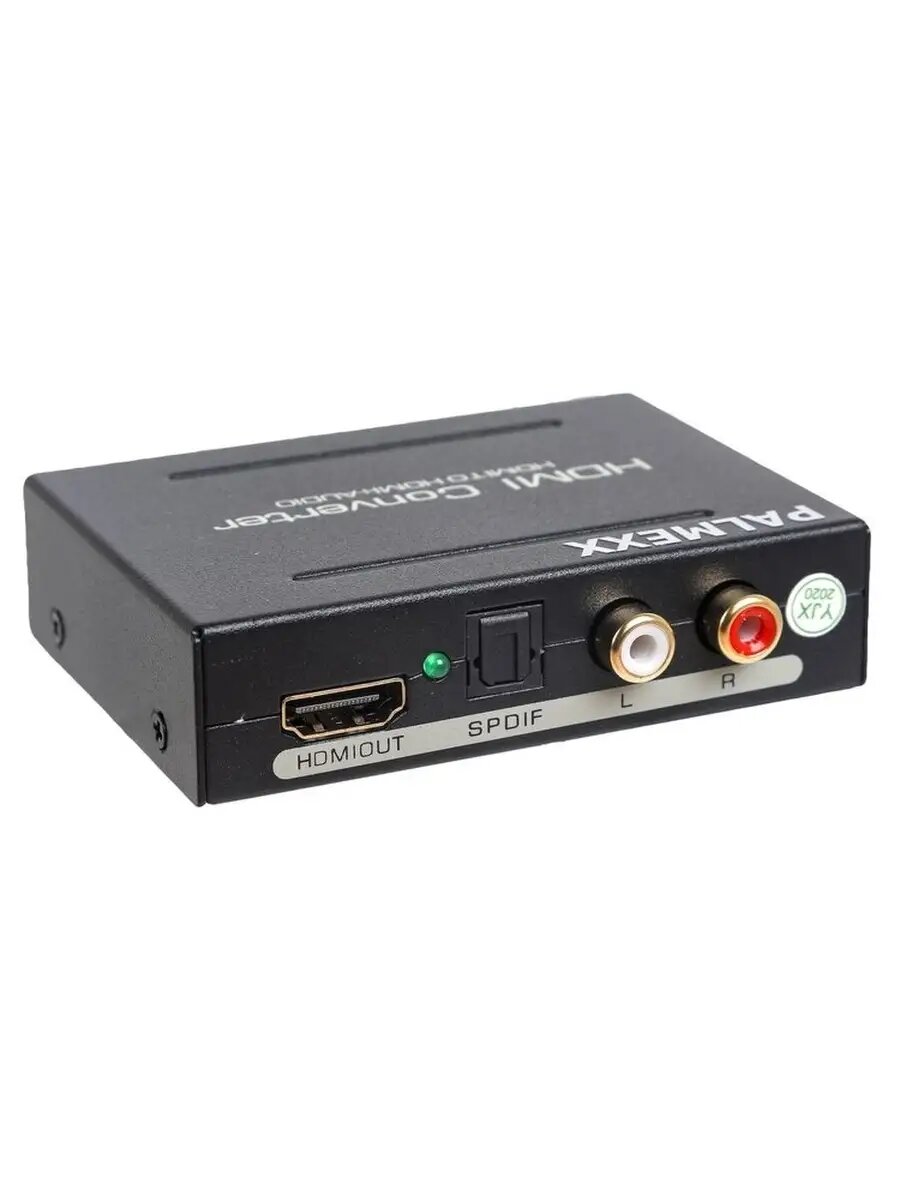 Конвертер преобразователь с HDMI в HDMI, SPDIF и RCA