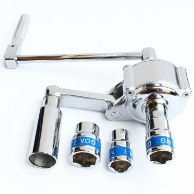 Ключ балонный c редуктором / Гайковерт для легковых автомобилей, с головками