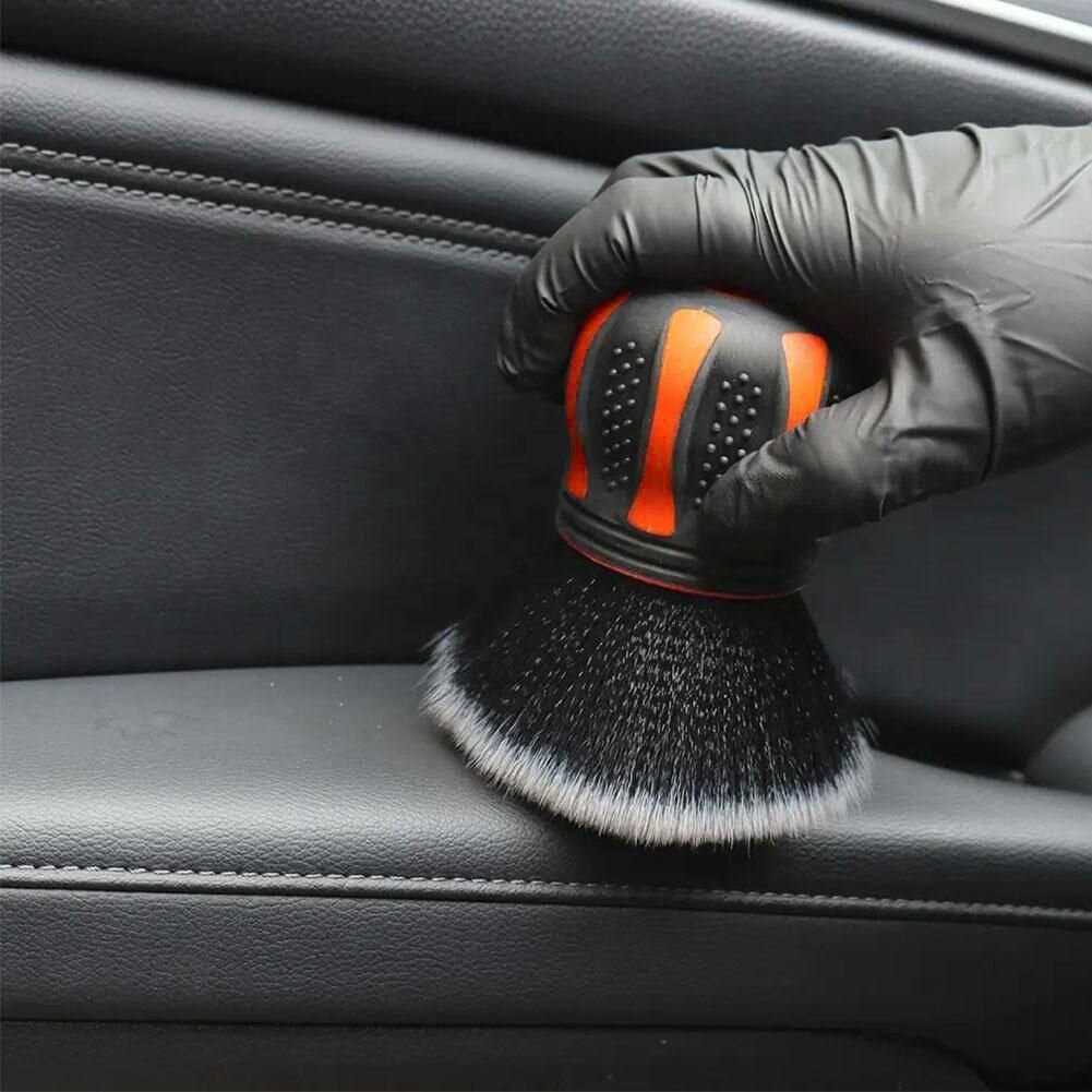 Кисточка для детейлинга, кисть - щетка для чистки салона автомобиля