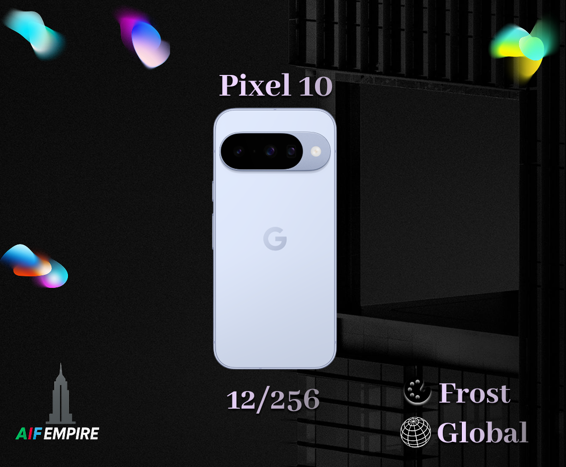Смартфон Google Pixel 10 12/256 ГБ Морозный | Frost (Global) CA/IN