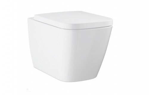 Унитаз подвесной Grohe Bau Edge с сиденьем для унитаза, альпин-белый 106740SH00