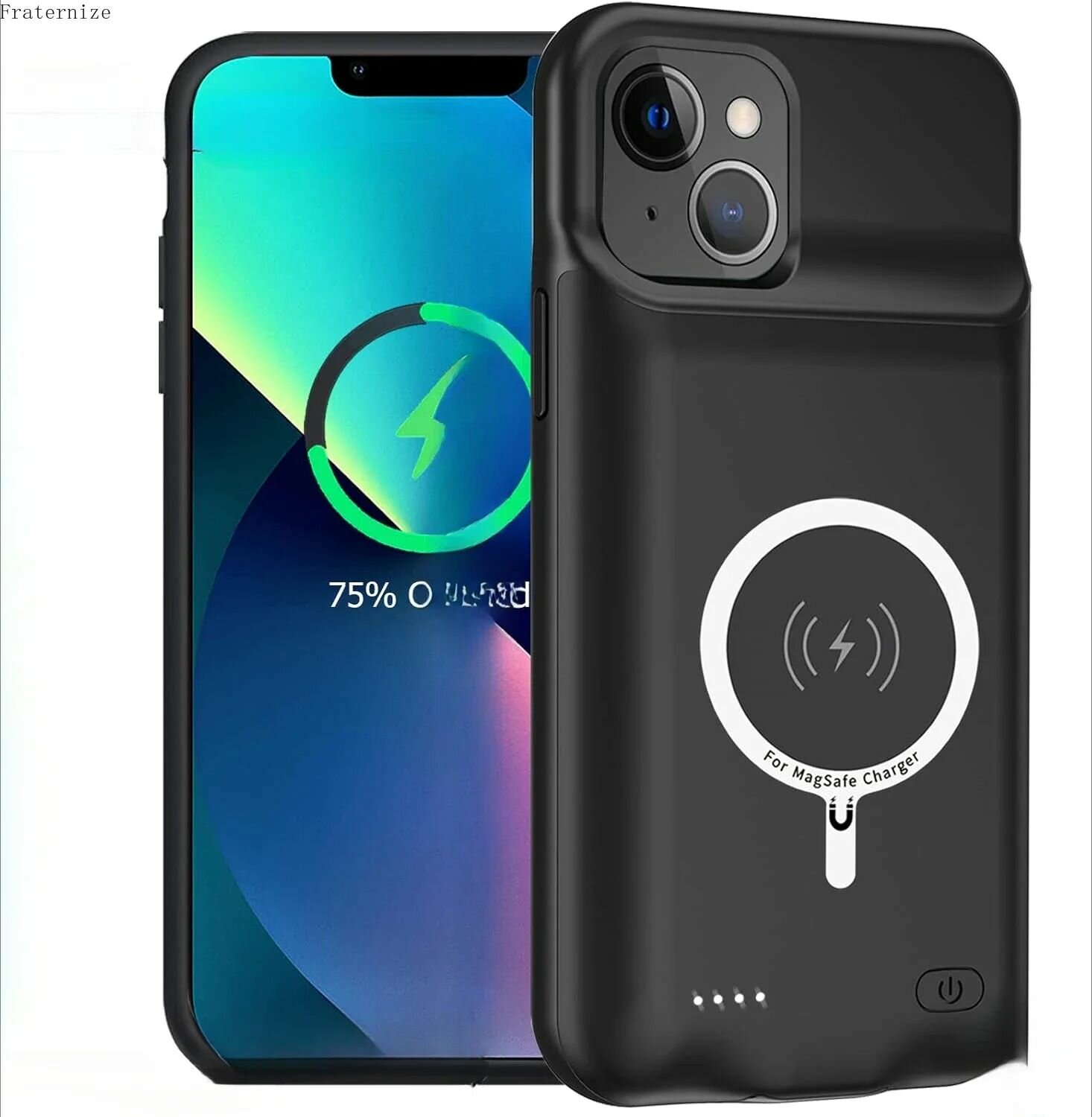 Магнитная беспроводная Чехол с внешним аккумулятором для iPhone 13, Powerbank