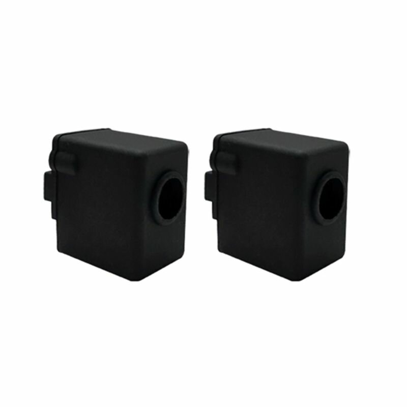 1/2/3/5/6/8 шт. для Kobra2 Hotend, силиконовые носки, черная крышка, головка принтера, 3D детали, чехлы термоблоков