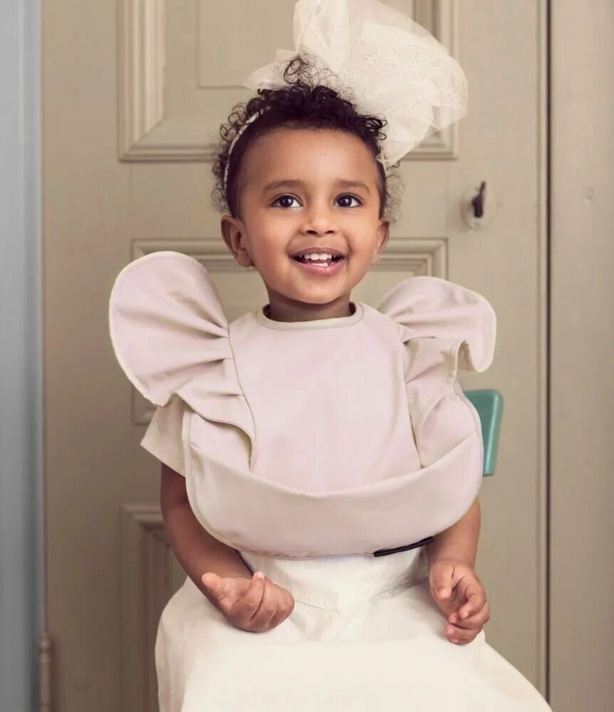 Elodie нагрудник из полиуретана - Powder Pink