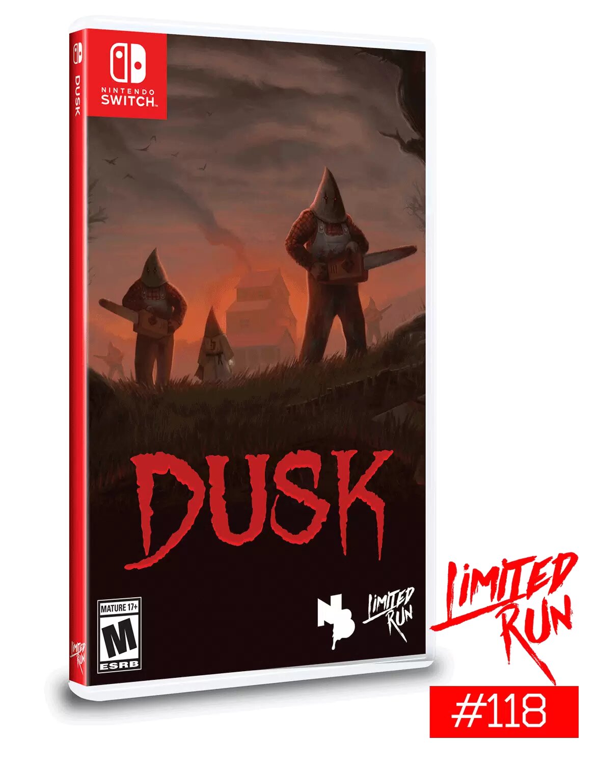 Игра DUSK (Nintendo Switch, Limited Run Games #118 , картридж)