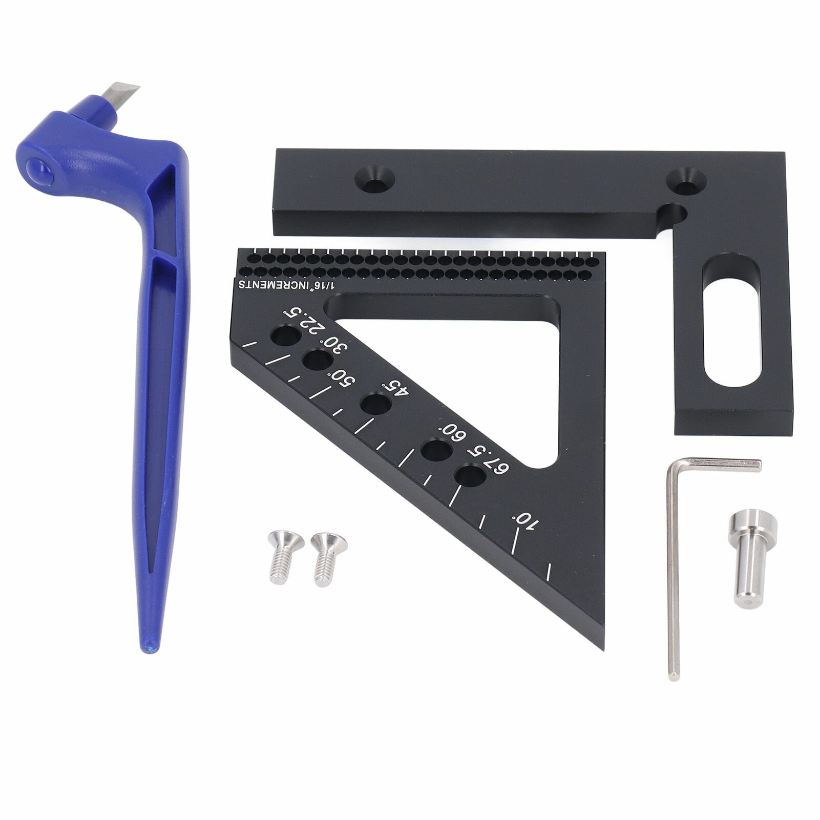 3D угольник с позиционным штифтом для точной разметки