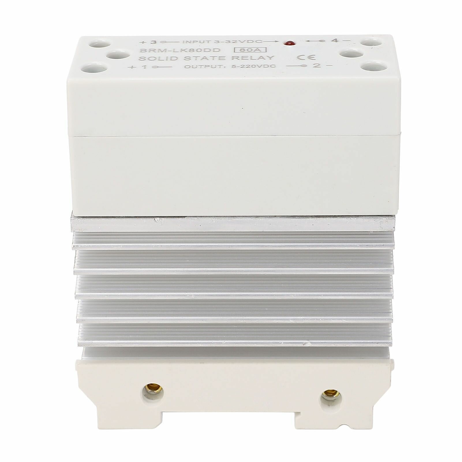 Твердотельное реле 80А DC-DC модуль на DIN-рейку