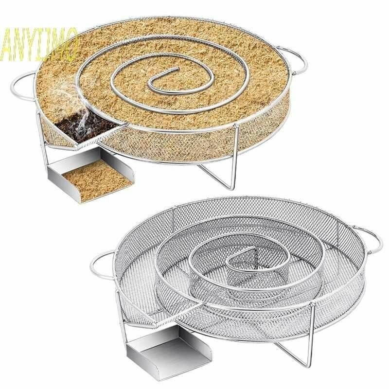 Лабиринтный дымогенератор для холодного копчения УлиткаANYIJMO