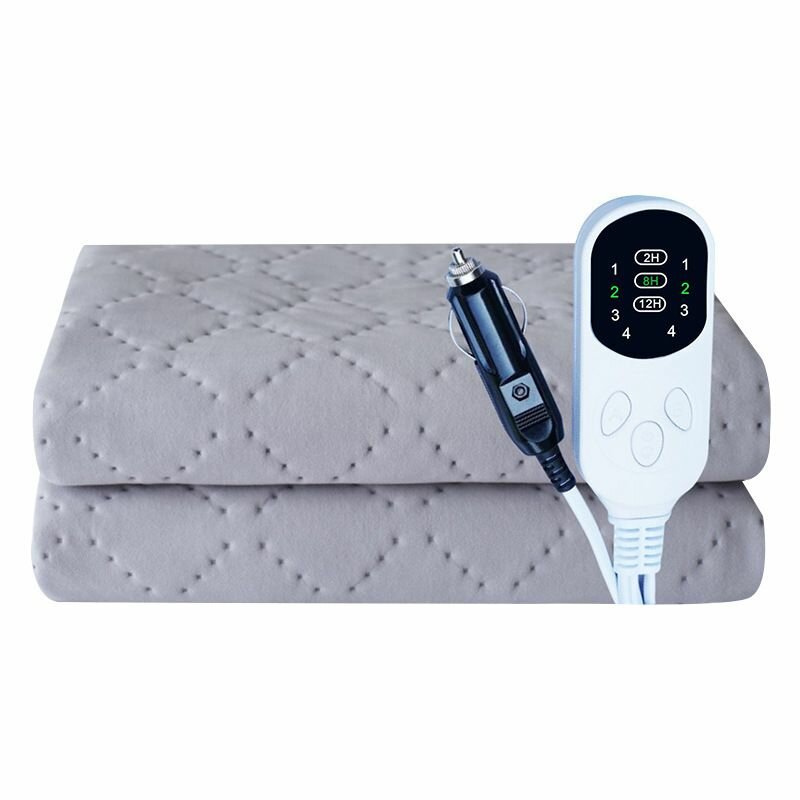 Автомобильное одеяло 12 Вольт, 9 уровней регулировки температуры с функцией таймера