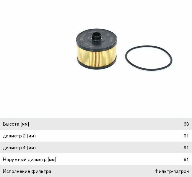 Фильтр масляный NISSAN Juke (10-) BOSCH