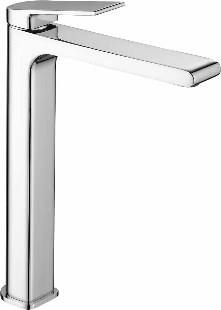 Смеситель для раковины Orange Gauss M30-121cr хром, глянцевый, кран для ванной в раковину, из латуни, рычажный, с керамическим картриджем, с функцией экономии расхода