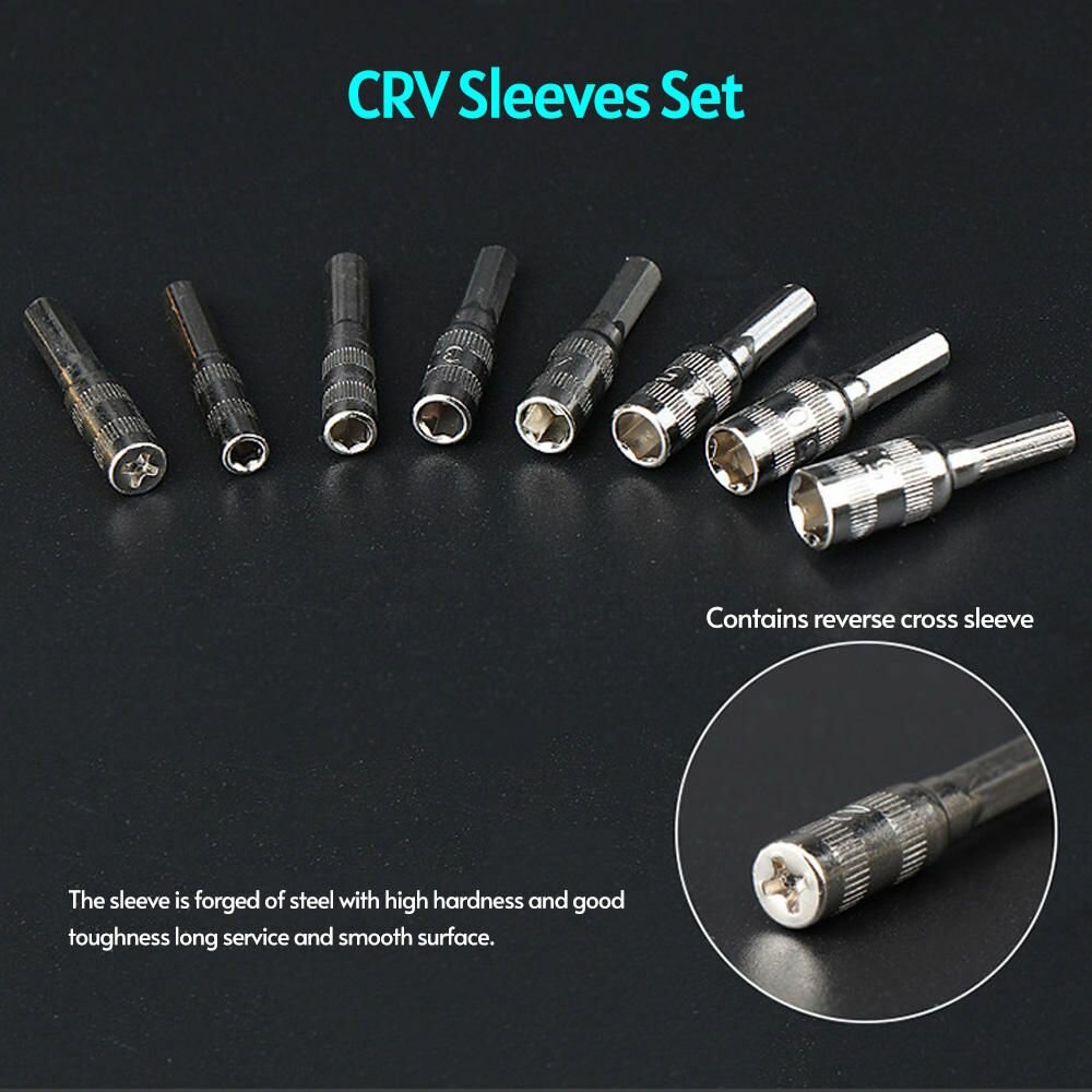 Набор точных отверток 52-в-1 для ремонта электроники.