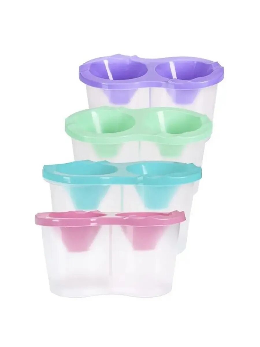 Стакан - непроливайка для рисования двойной Calligrata «Пров