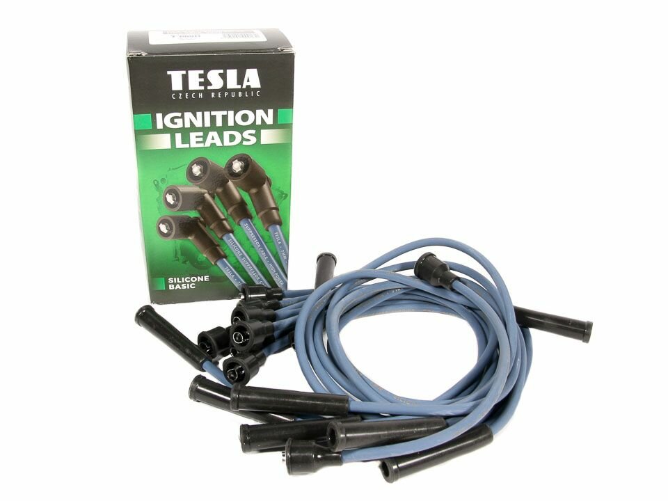 Провода свечные высоковольтные бронепровода к а/м 53,66,3307,3308, ПАЗ TESLA hypalon (к-т) (T680H)