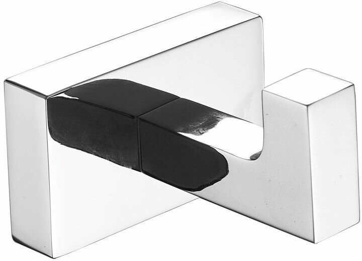 Крючок для ванной BELZ B90205-1, хром, настенный, одинарный, для полотенец