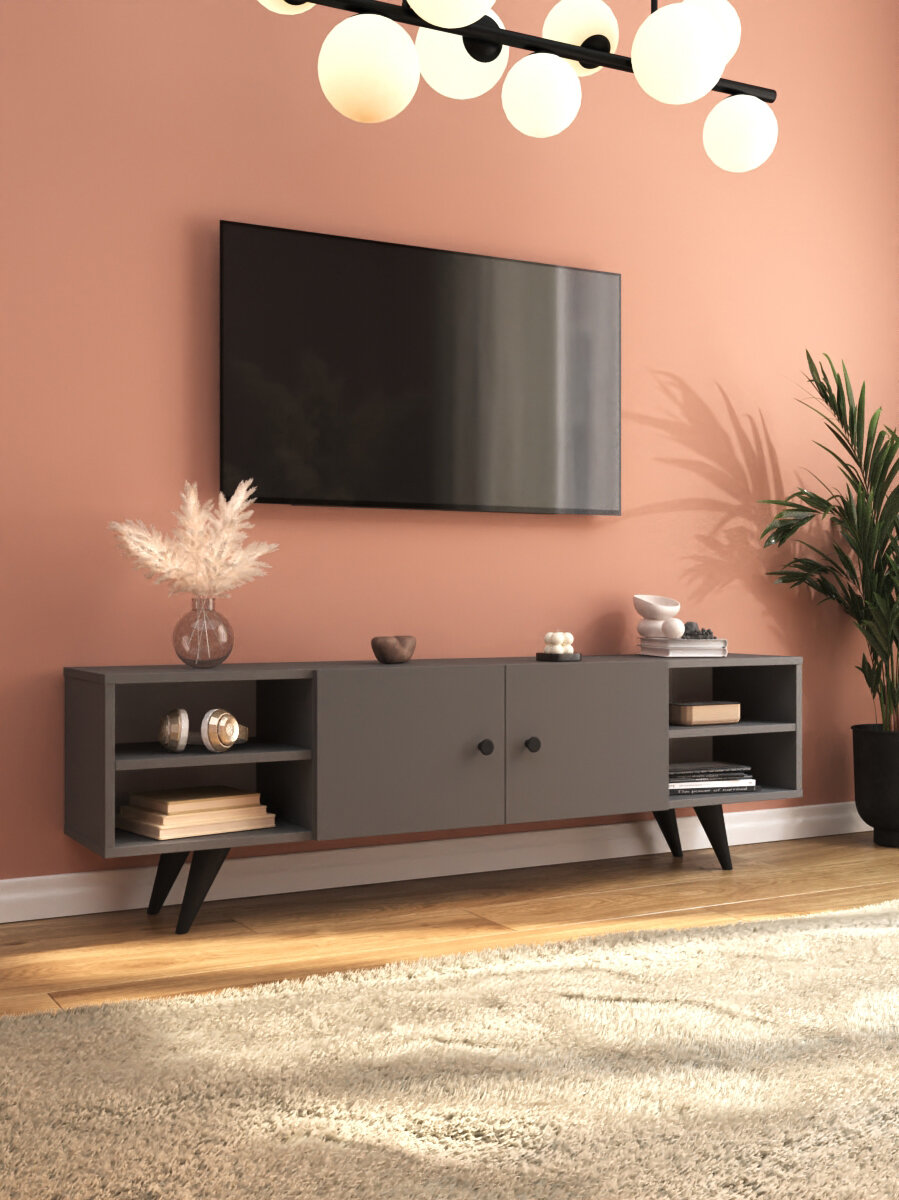 Тумба под ТВ 150 см Графит