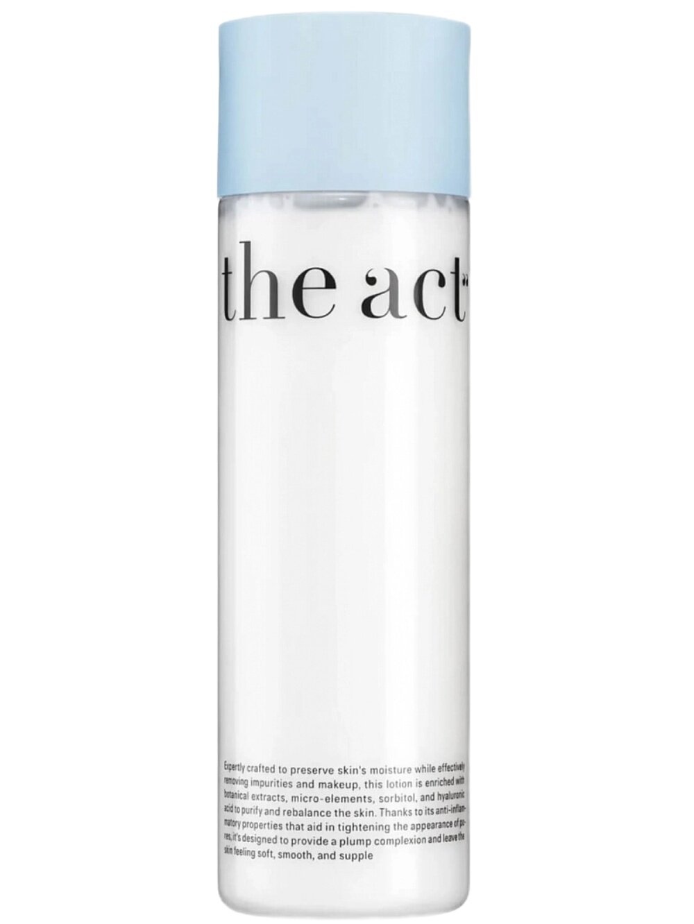 Лосьон-тоник для лица The Act с растительными экстрактами, Очищающий, 200мл