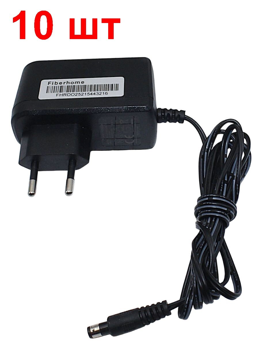 Блок питания 12В 1,5А 10 шт. RD1201500-C55-153OG со штекером 2,1 х 5,5 мм