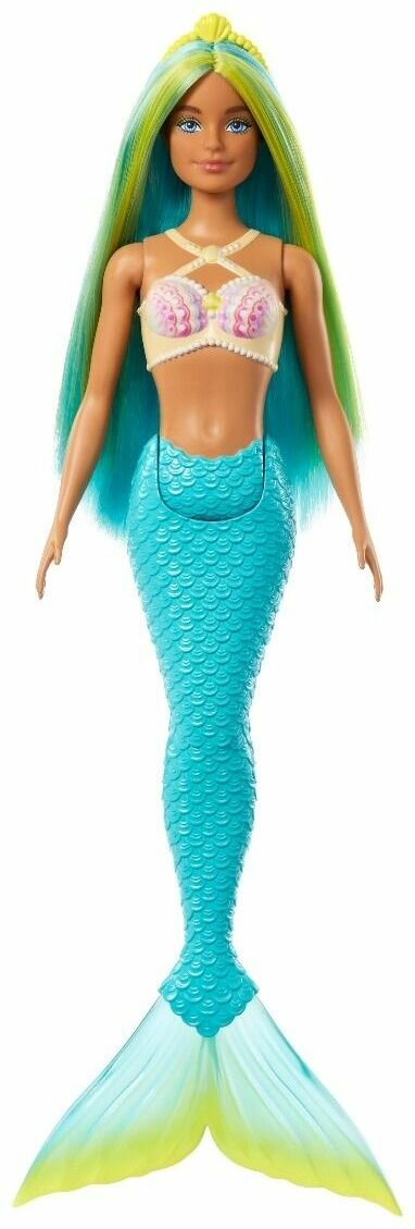 Кукла Mattel Barbie Dreamtopia Русалка Барби Дримтопия 30 см HRR02_HRR03