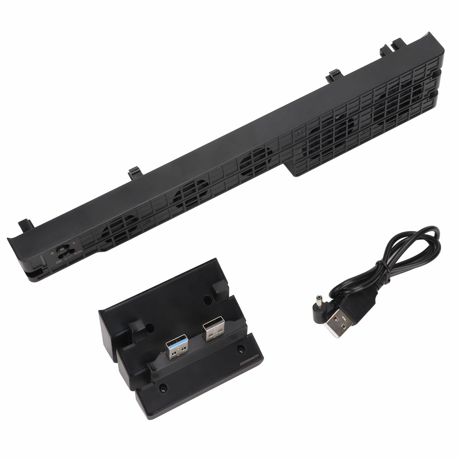 Игровой вентилятор с 5 вентиляторами, внешний USB-кулер с концентратором для консоли PS4 Pro, автоматическая защита от перегрева, тихая работа