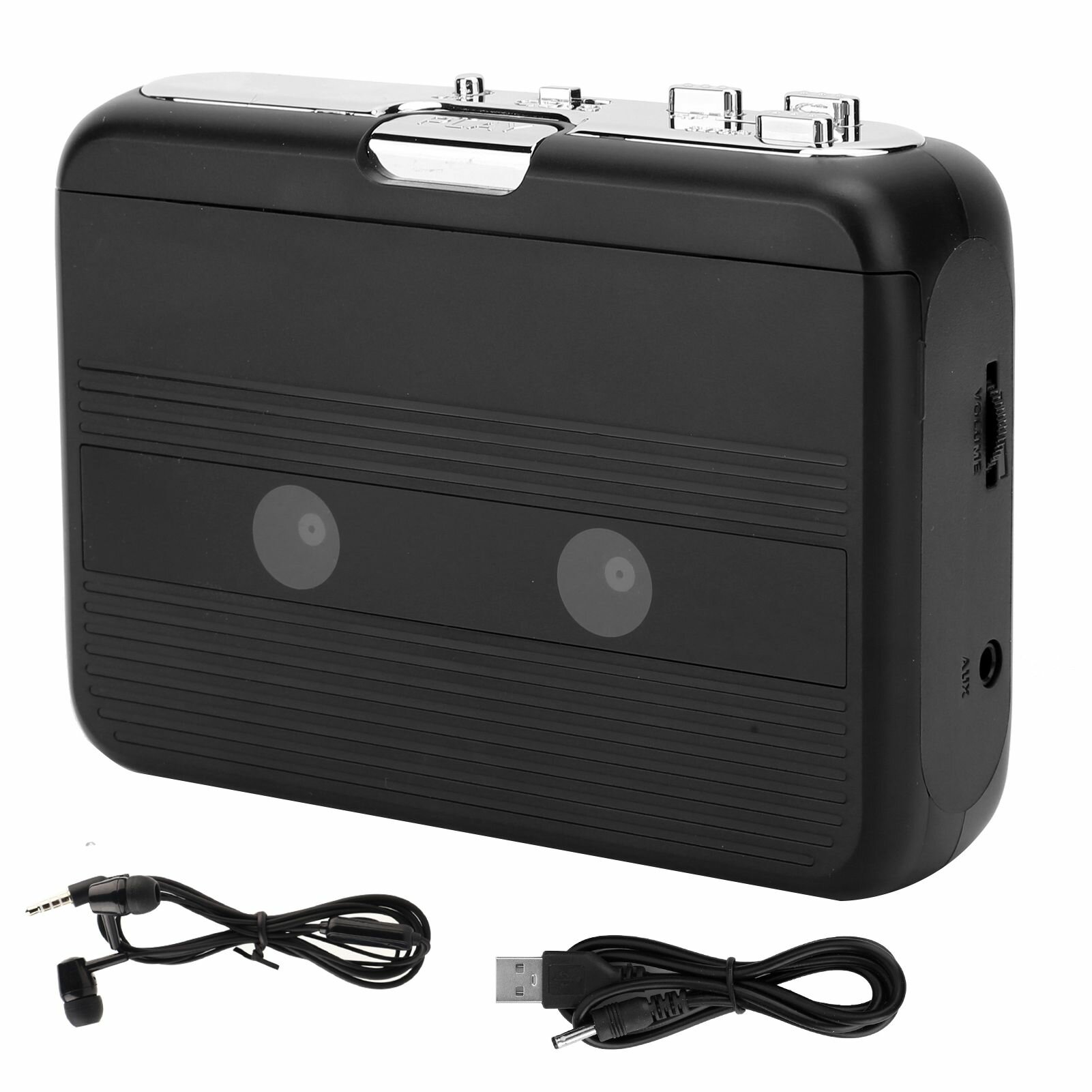 Магнитофон кассетный Bluetooth FM автореверс