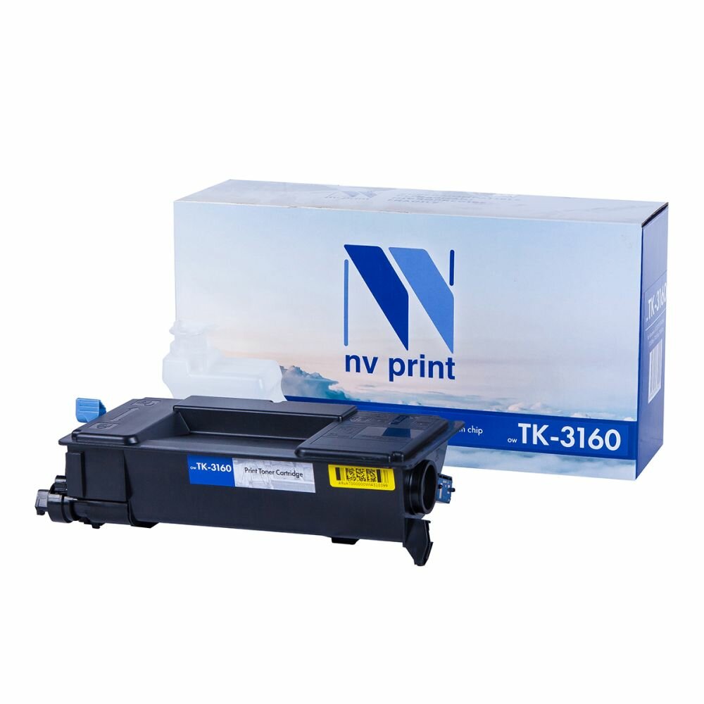 NV Print Картридж NV - TK3160 принтера, мфу Kyocera 12500 стр. с чипом