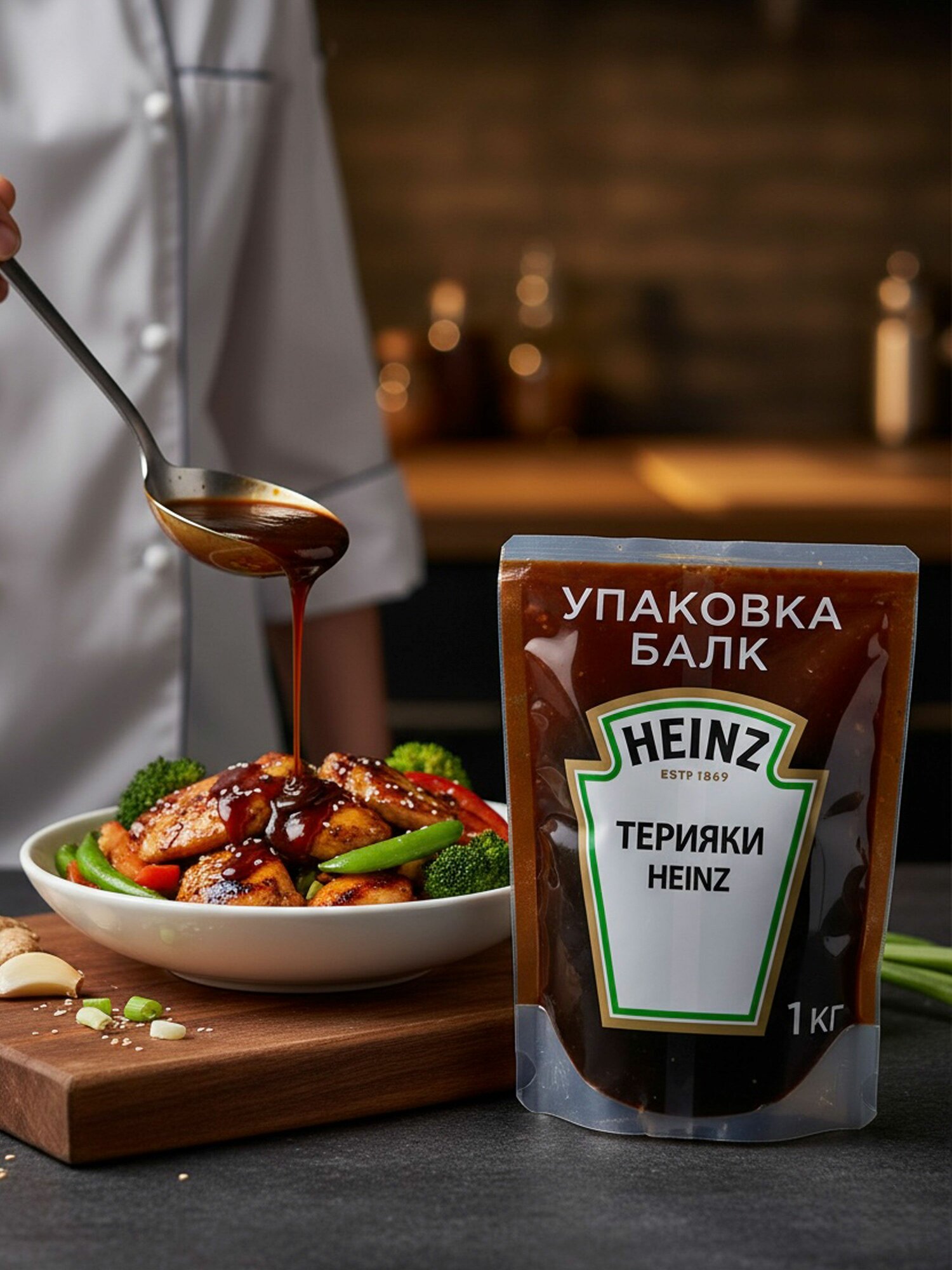 HEINZ (Хайнц) Соус терияки, 1кг