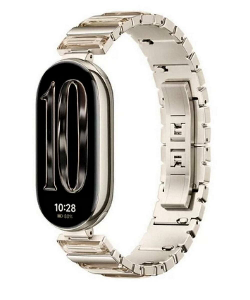 Фитнес браслет Xiaomi Smart Band 10 Gold Glimmer Edition Золотой Bluetooth
